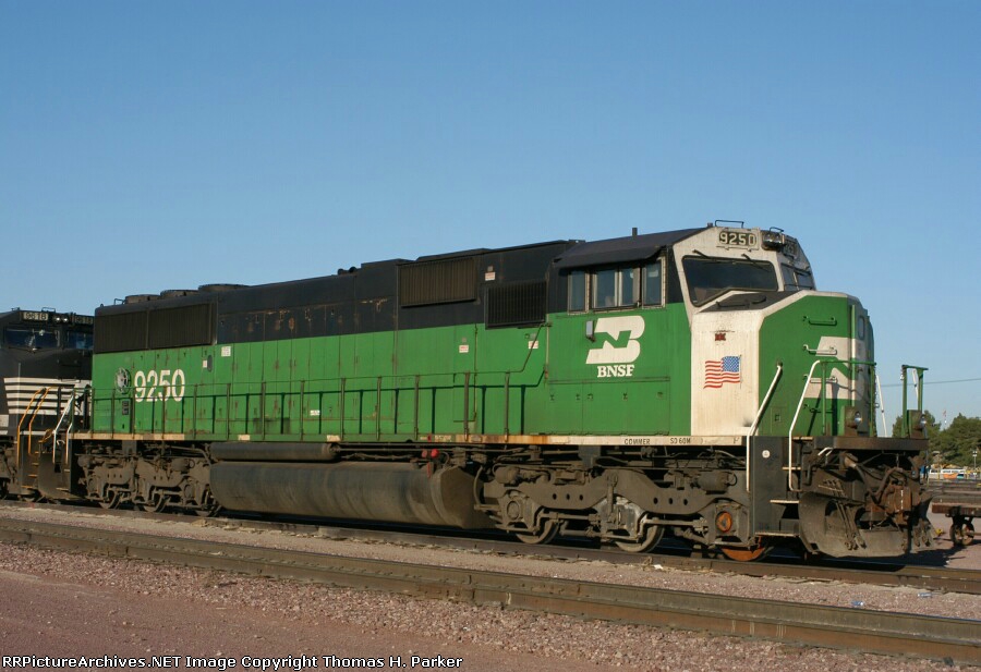 BNSF 9250 SD60M